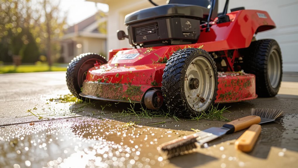How to Clean Under a Lawn Mower - cleanrestoreconnect.com