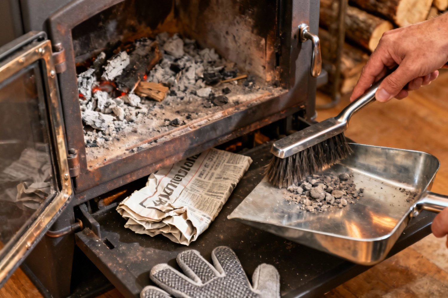 How To Clean a Log Burner - cleanrestoreconnect.com