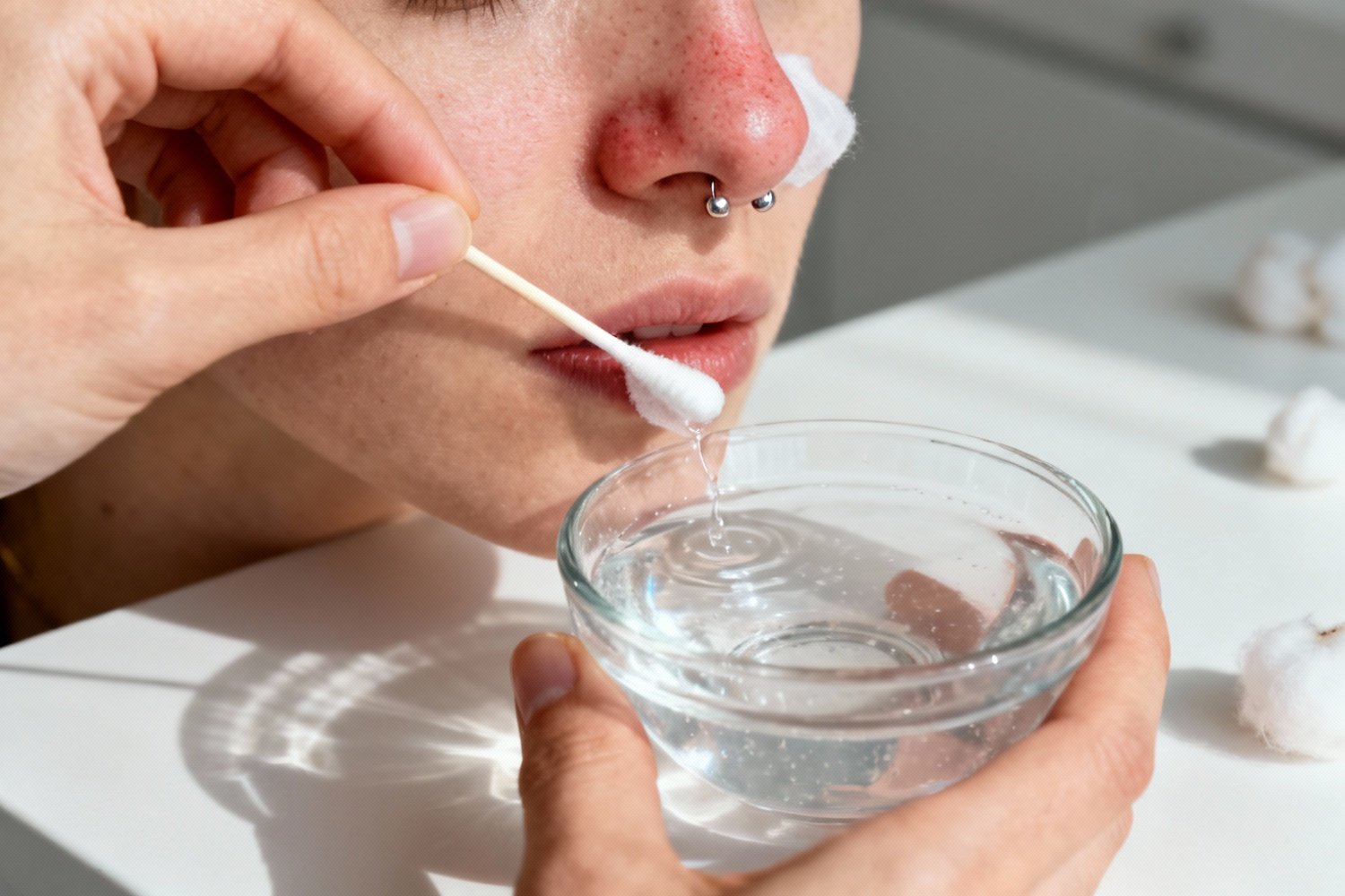 How To Clean A Nose Piercing - cleanrestoreconnect.com